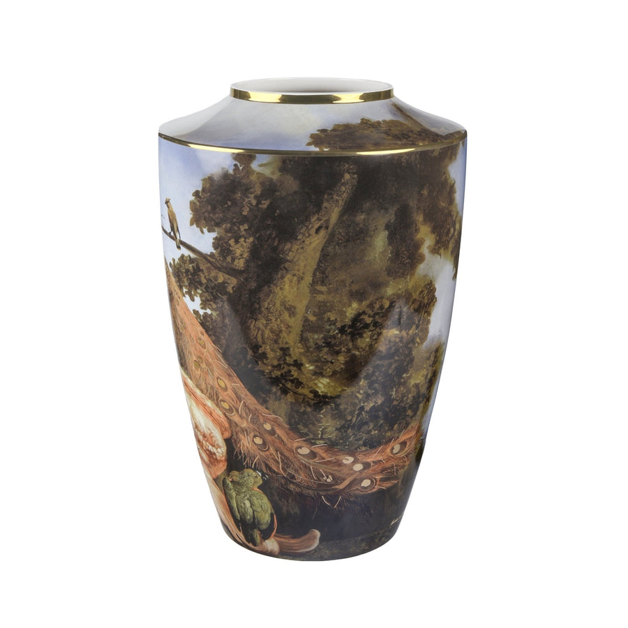 Goebel Melchior de Hondecoeter vase 'Peacock in the castle park' 2026 ...