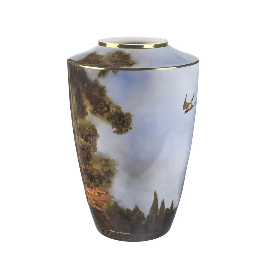 Goebel Melchior de Hondecoeter vase 'Peacock in the castle park' 2026 ...