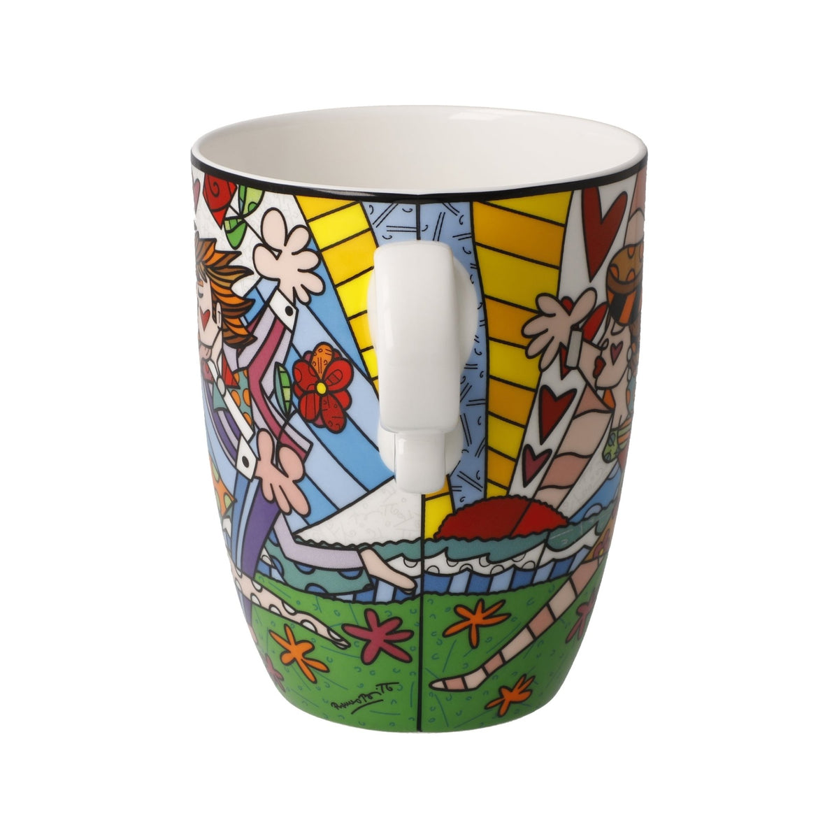 Goebel Romero Britto artist cup 'Falling' 2026 – AutAll & Victoria's Laden